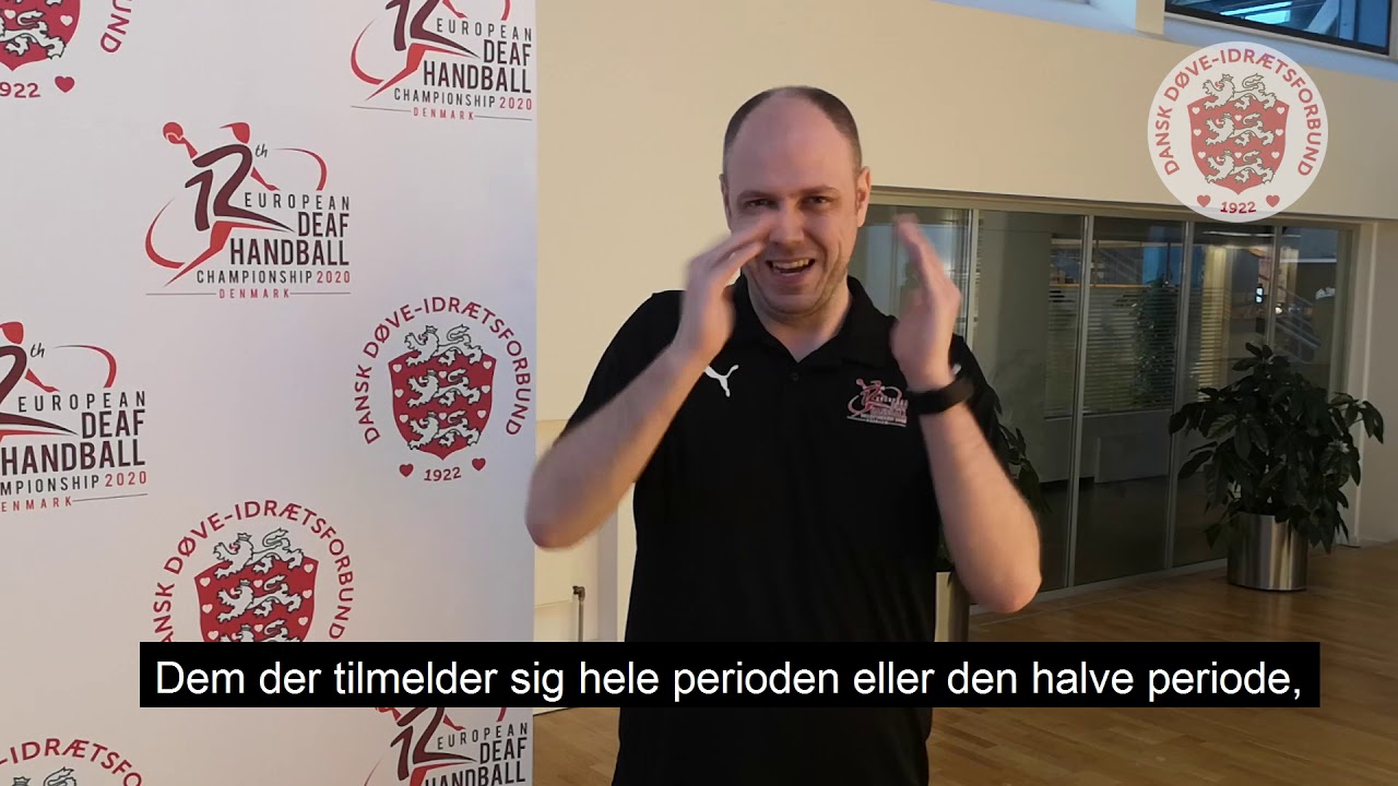 Kom med som frivillig til European Deaf Handball Championships 2020 ...