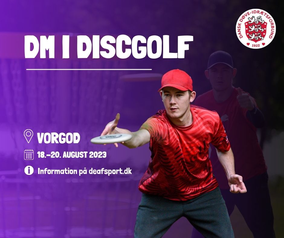 DM i discgolf 2023: tilmelding - Dansk Døve-Idrætsforbund